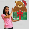 Giant Christmas Bear Hug Greeting Card | VictoryStore – VictoryStore.com