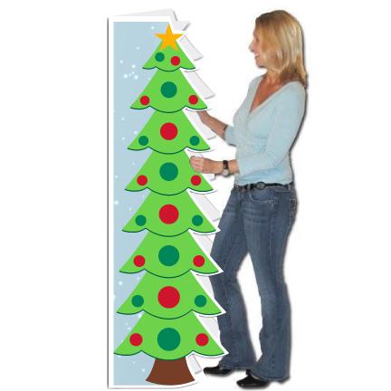 Giant Life-Sized Christmas Tree Greeting Card | VictoryStore ...