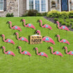 Custom Flocking Flamingo Yard Greeting Set | VictoryStore ...