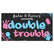 Double Trouble Gender Reveal Vinyl Banner | VictoryStore – VictoryStore.com