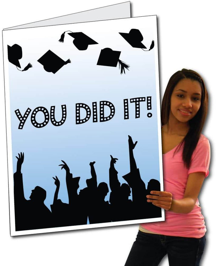 Giant Graduation Cap Toss Card | VictoryStore – VictoryStore.com