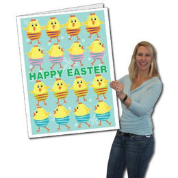 Giant Easter Chicks Greeting Card | VictoryStore – VictoryStore.com