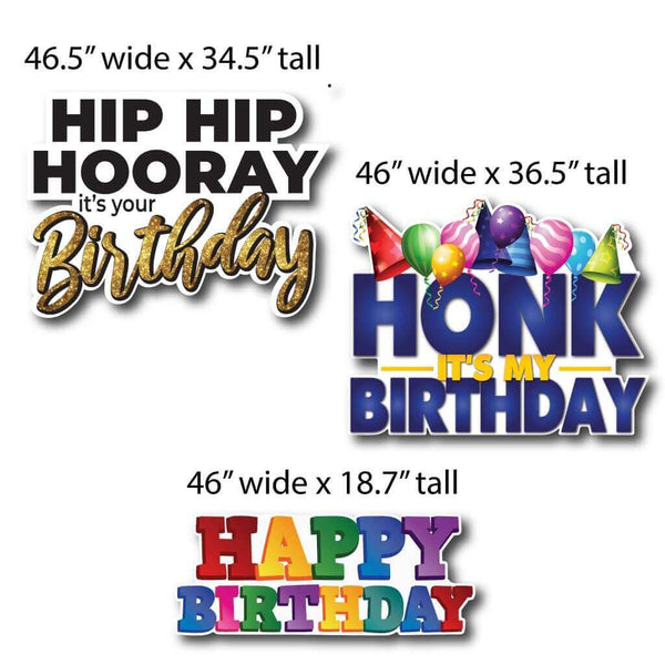 Birthday Yard Signs | Large Greeting Signs | VictoryStore ...
