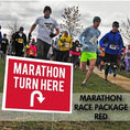 Red Marathon Race Signs Package | VictoryStore – VictoryStore.com