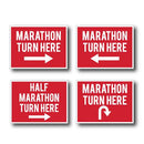 Red Marathon Race Signs Package | VictoryStore – VictoryStore.com