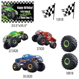 Happy Birthday Monster Truck Yard Cards | VictoryStore – VictoryStore.com