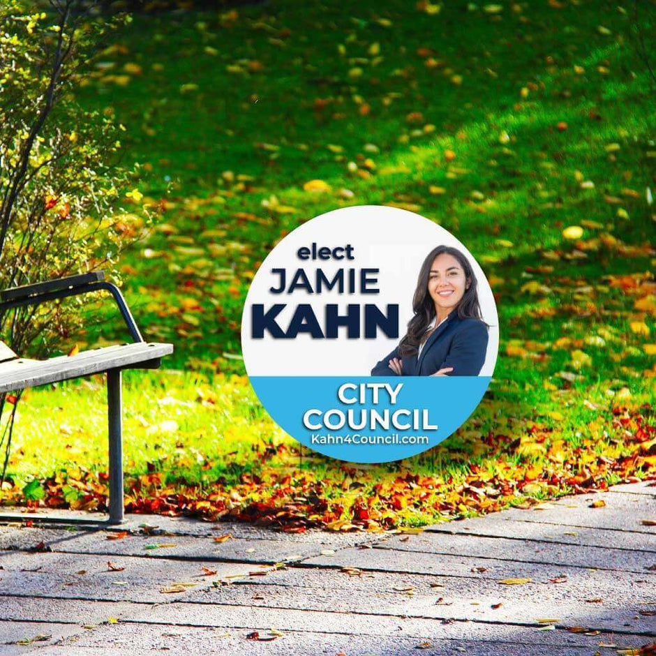 Custom Political Campaign Yard Signs | Cheap & Fast – VictoryStore.com