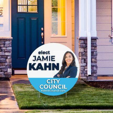 Custom Political Campaign Yard Signs | Cheap & Fast – VictoryStore.com