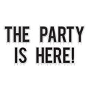 The Party is Here! Yard Card Letters | VictoryStore – VictoryStore.com
