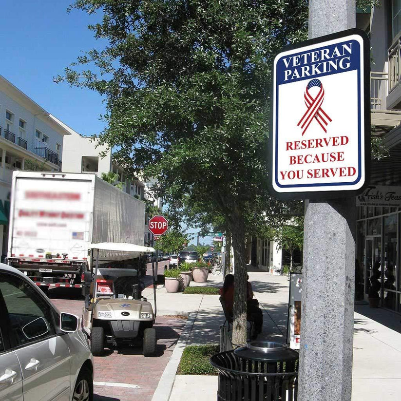 Veteran Parking Sign | Set of 2 | VictoryStore.com