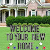Welcome to Your New Home Yard Letters | VictoryStore – VictoryStore.com