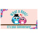 What A Hoot Anniversary Banner | Vinyl Banner | VictoryStore ...