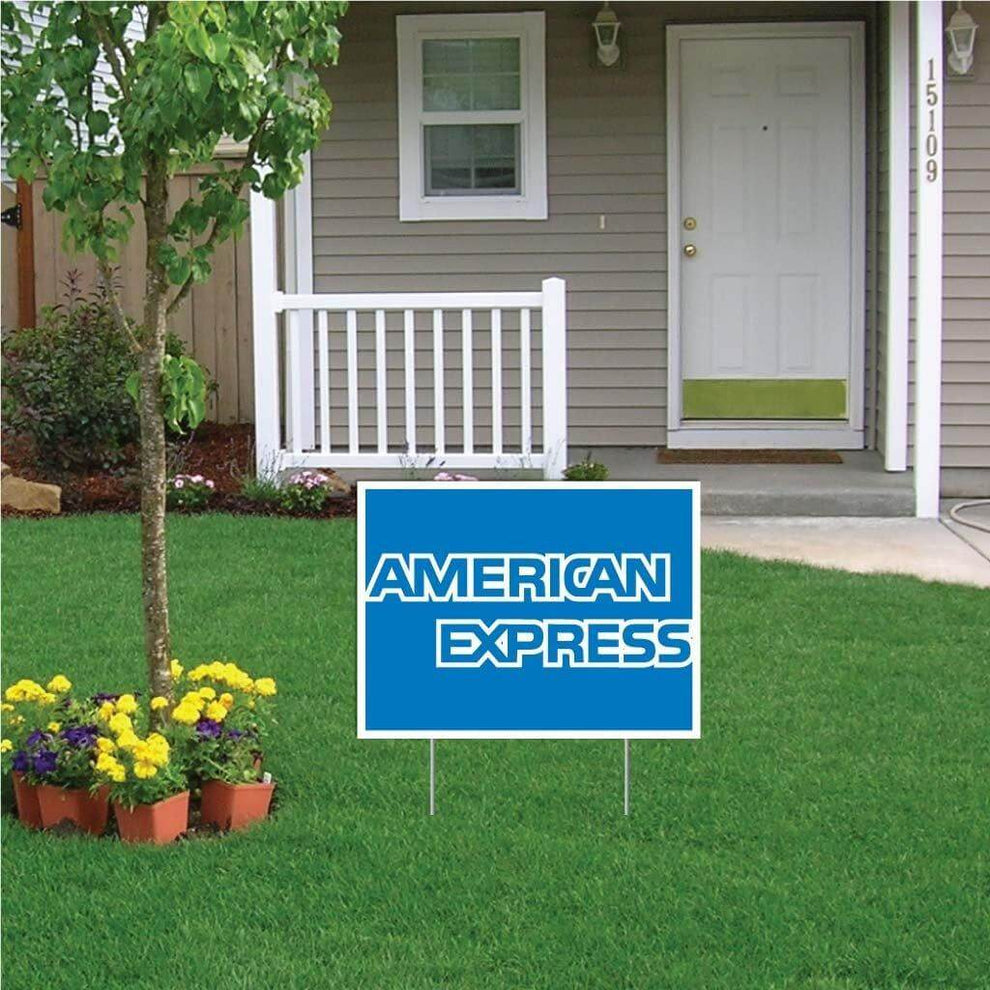 American Express Credit Card Sign or Sticker | VictoryStore ...