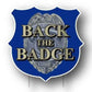 Back the Badge Yard Sign | Corrugated Plastic | Victorystore ...