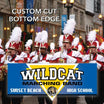 Marching Band Custom Shape Banner | VictoryStore – VictoryStore.com