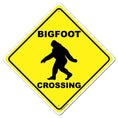Bigfoot Crossing Sign or Sticker | VictoryStore – VictoryStore.com
