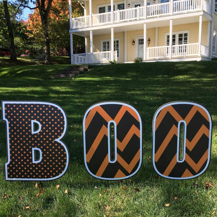 BOO! Halloween Yard Card Decorations | VictoryStore – VictoryStore.com