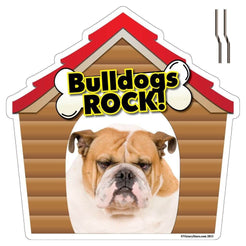 Bulldogs Rock! Dog Breed Yard Sign | VictoryStore – VictoryStore.com