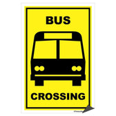 Bus Crossing Sign or Sticker | VictoryStore – VictoryStore.com