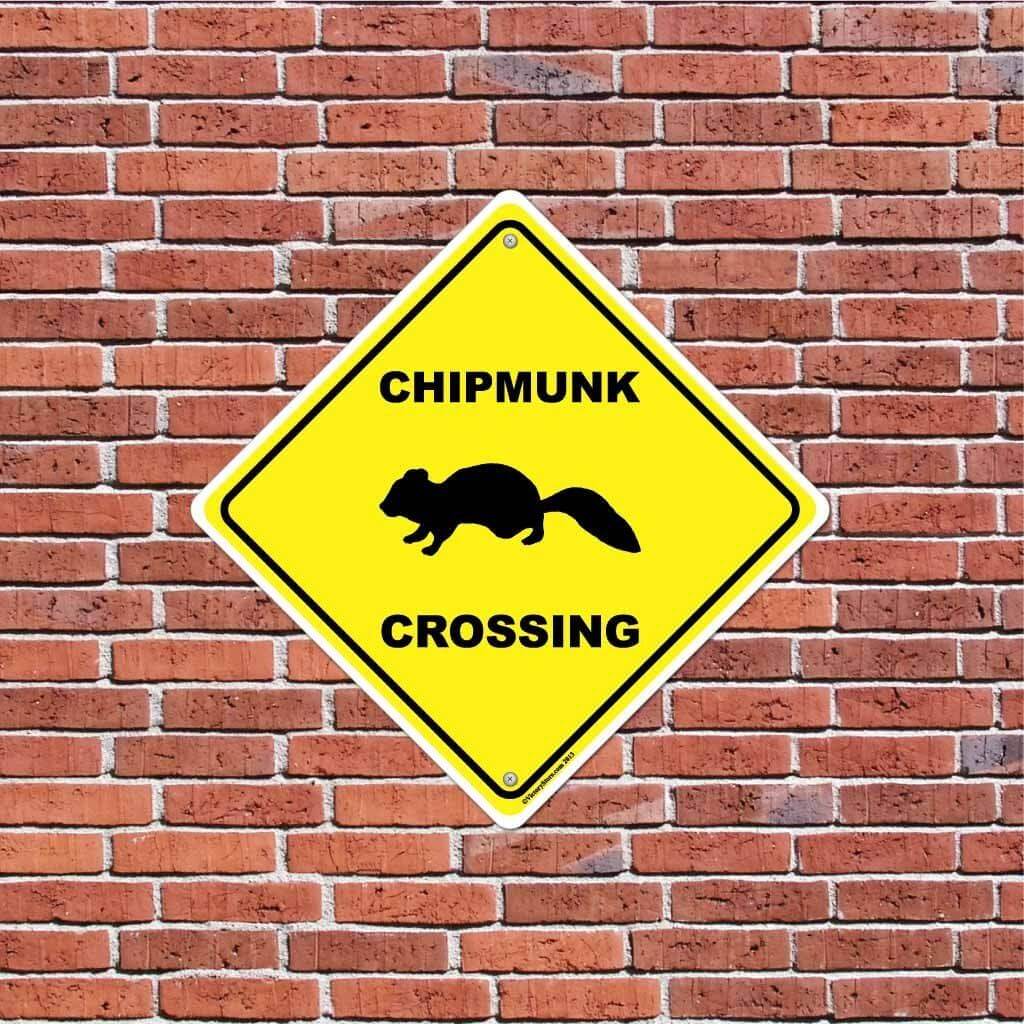 Chipmunk Crossing Sign or Sticker | VictoryStore – VictoryStore.com
