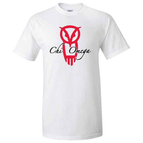 Chi Omega Owl T-Shirt | VictoryStore – VictoryStore.com
