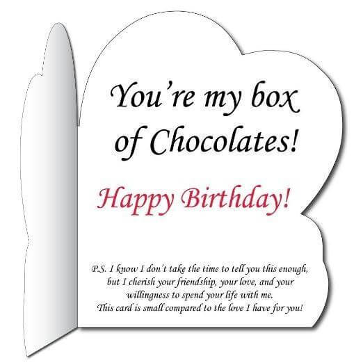 Giant Box of Chocolates Custom Greeting Card | VictoryStore ...