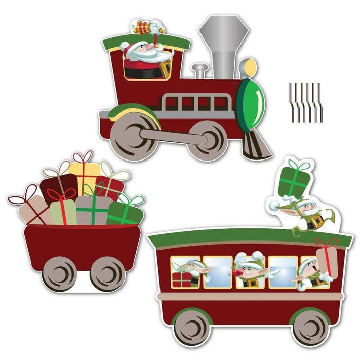 Christmas Train Yard Sign Display | VictoryStore – VictoryStore.com