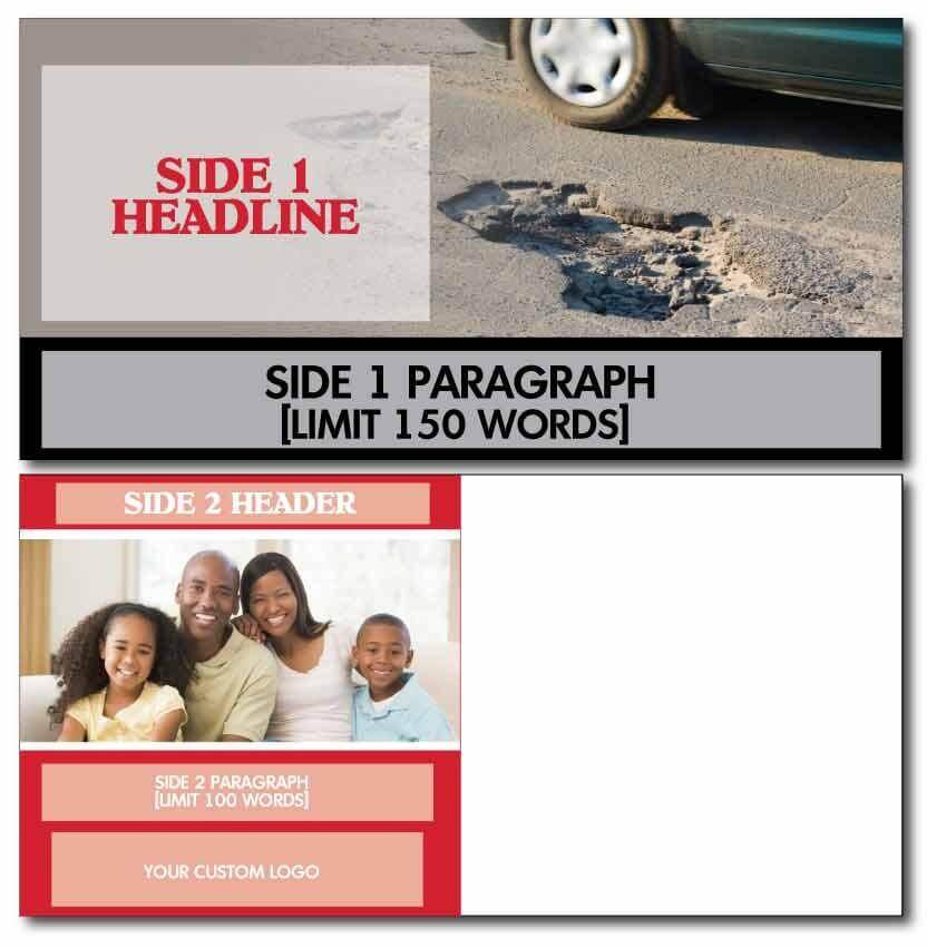 5.5" x 11" All Inclusive Standard Postcards | VictoryStore ...