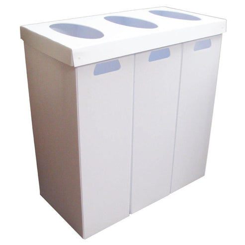 36.5 Gallon 3-in-1 Recycle Bin Set – Collapsible, Reusable for Events ...