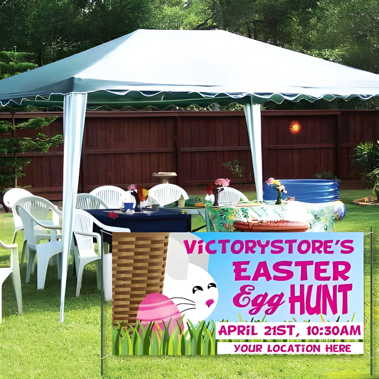Custom Easter Banner for Egg Hunts - Get Yours Now! – VictoryStore.com