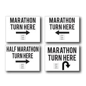 Custom Half Marathon Race Signs Package | VictoryStore – VictoryStore.com