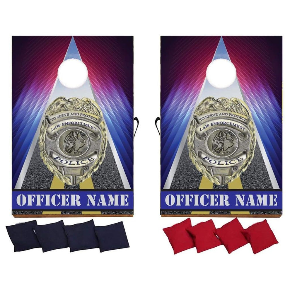 Custom Police Bag Toss Game | VictoryStore – VictoryStore.com