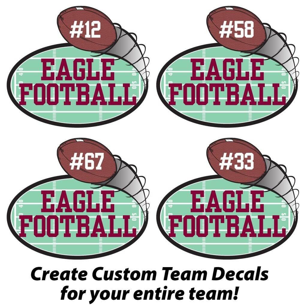 Custom School Window Decals - Team & Event Designs – VictoryStore.com