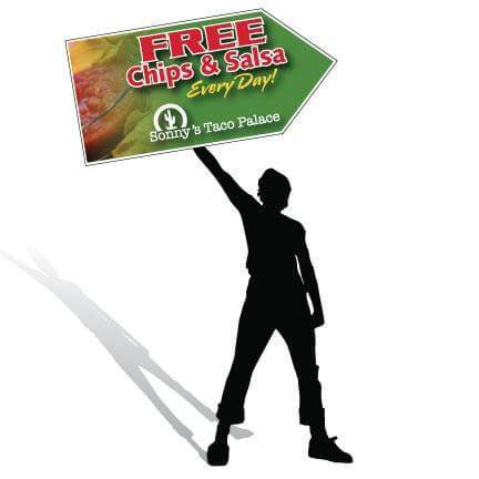 Custom Spinner Signs | VictoryStore – VictoryStore.com