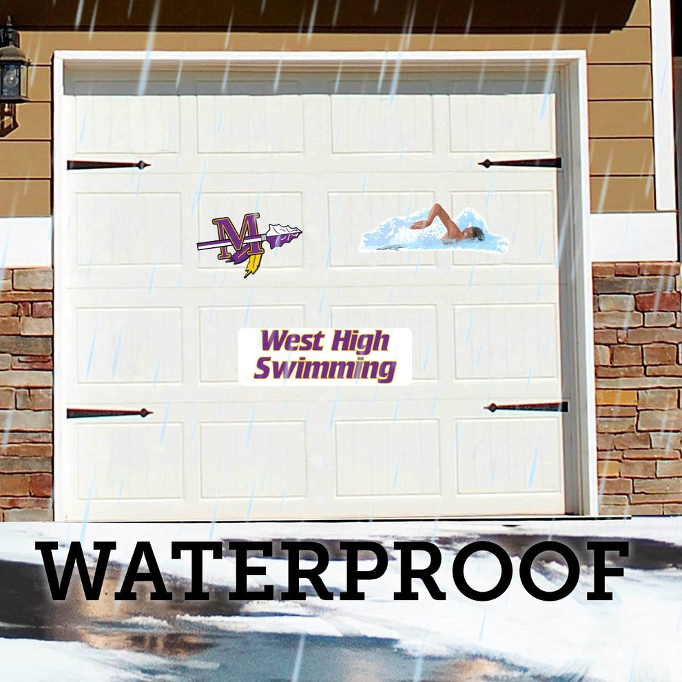 Custom Swim Team Garage Door Magnets | VictoryStore – VictoryStore.com