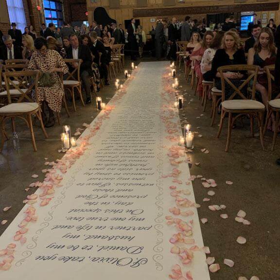 Custom Wedding Aisle Runner | Wedding Decor | VictoryStore ...