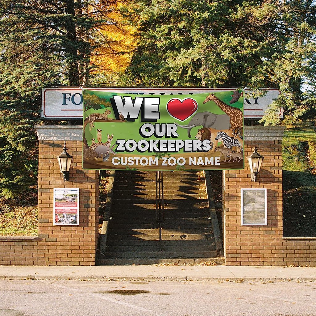 Custom Zookeeper Appreciation - Vinyl Banner – VictoryStore.com