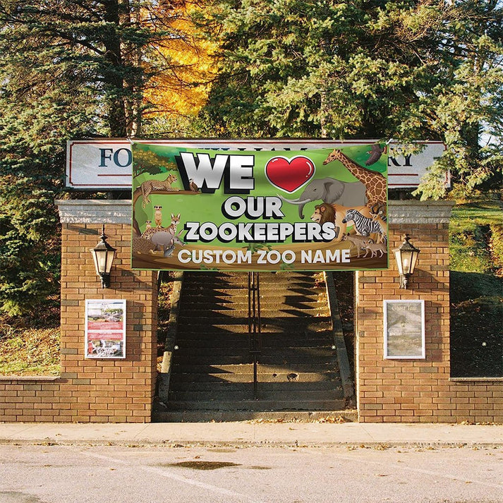 Custom Zookeeper Appreciation - Vinyl Banner – VictoryStore.com