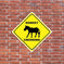 Donkey Crossing Sign or Sticker | VictoryStore – VictoryStore.com