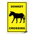 Donkey Crossing Sign or Sticker | VictoryStore – VictoryStore.com
