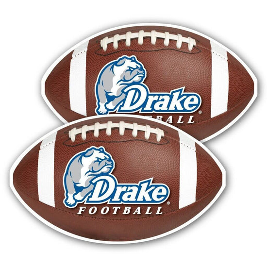 Drake University Football Window Decal | VictoryStore – VictoryStore.com