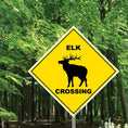 Elk Crossing Sign or Sticker | VictoryStore – VictoryStore.com