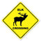 Elk Crossing Sign or Sticker | VictoryStore – VictoryStore.com