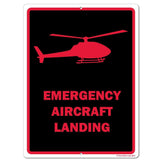 Emergency Aircraft Landing Sign or Sticker | VictoryStore ...