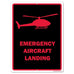 Emergency Aircraft Landing Sign or Sticker | VictoryStore ...