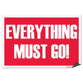 Everything Must Go Sign or Sticker | VictoryStore – VictoryStore.com
