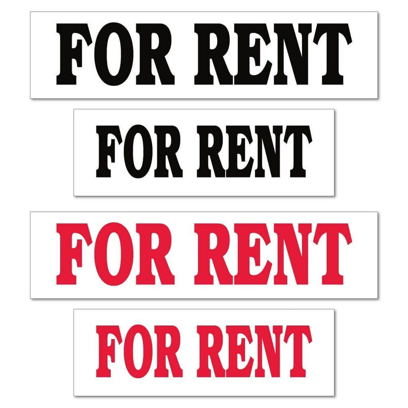 For Rent Sign Rider | Real Estate Sign Riders | VictoryStore ...