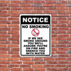 Funny No Smoking Sign or Sticker | VictoryStore – VictoryStore.com