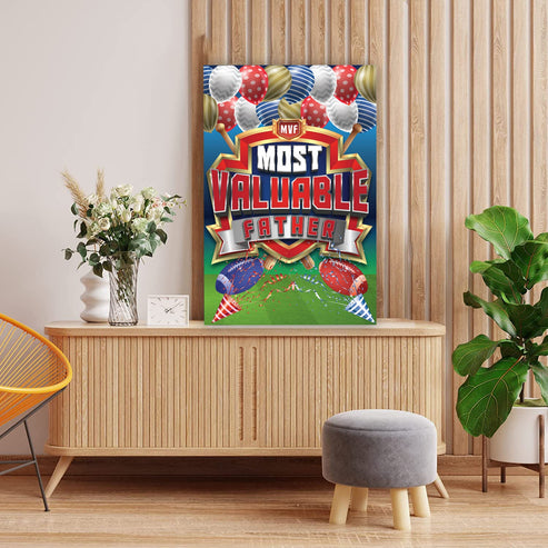 Giant Most Valuable Father Greeting Card | VictoryStore – VictoryStore.com