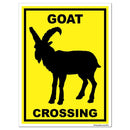 Goat Crossing Aluminum Sign or Sticker | VictoryStore – VictoryStore.com